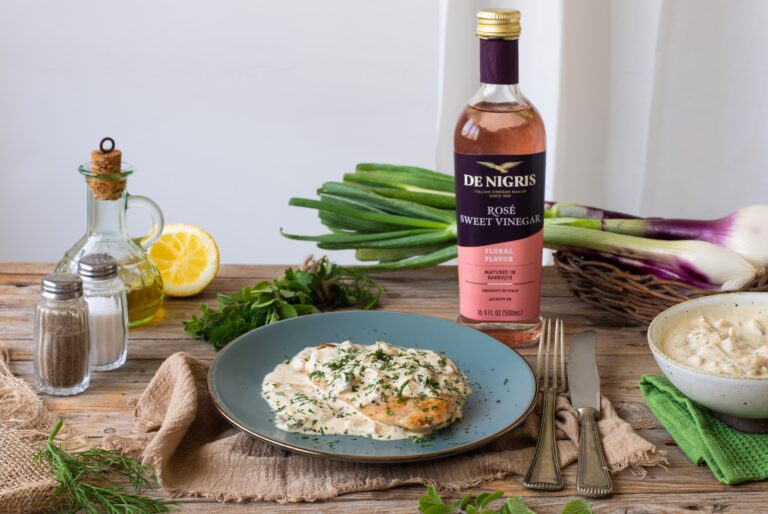 Roasted Chicken breast with Rosè Sweet Vinegar - De Nigris 1889